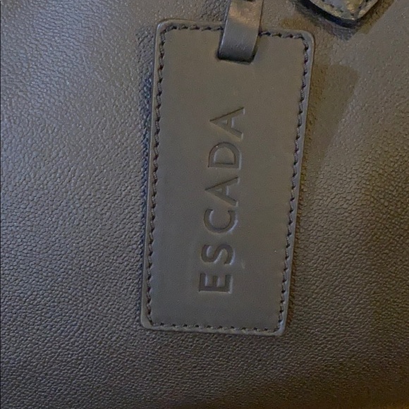 Escada | Bags | Escada Leather Purse Black | Poshmark